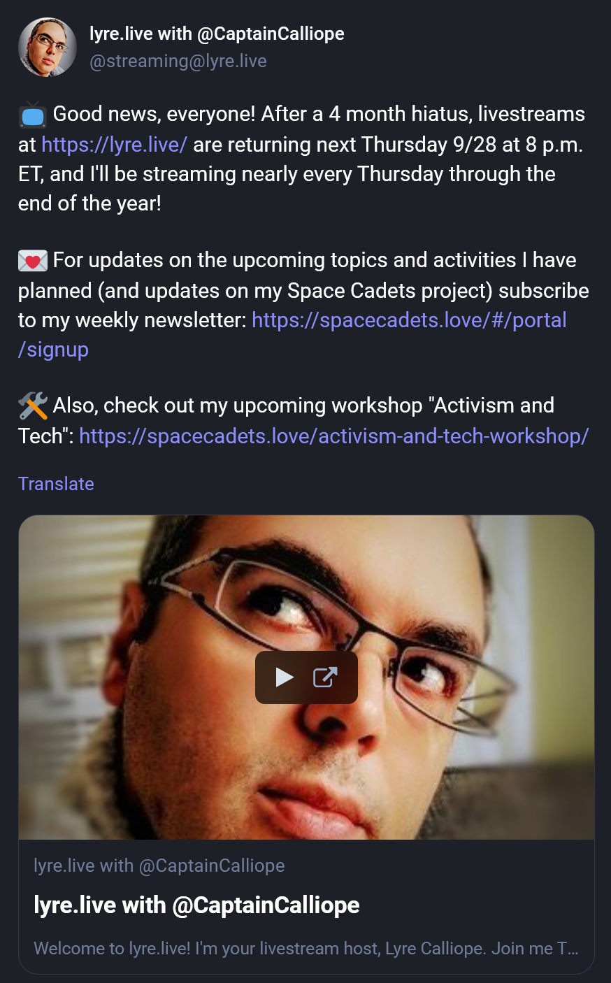 Link embeds of my instance renders with my old profile picture · Issue ...