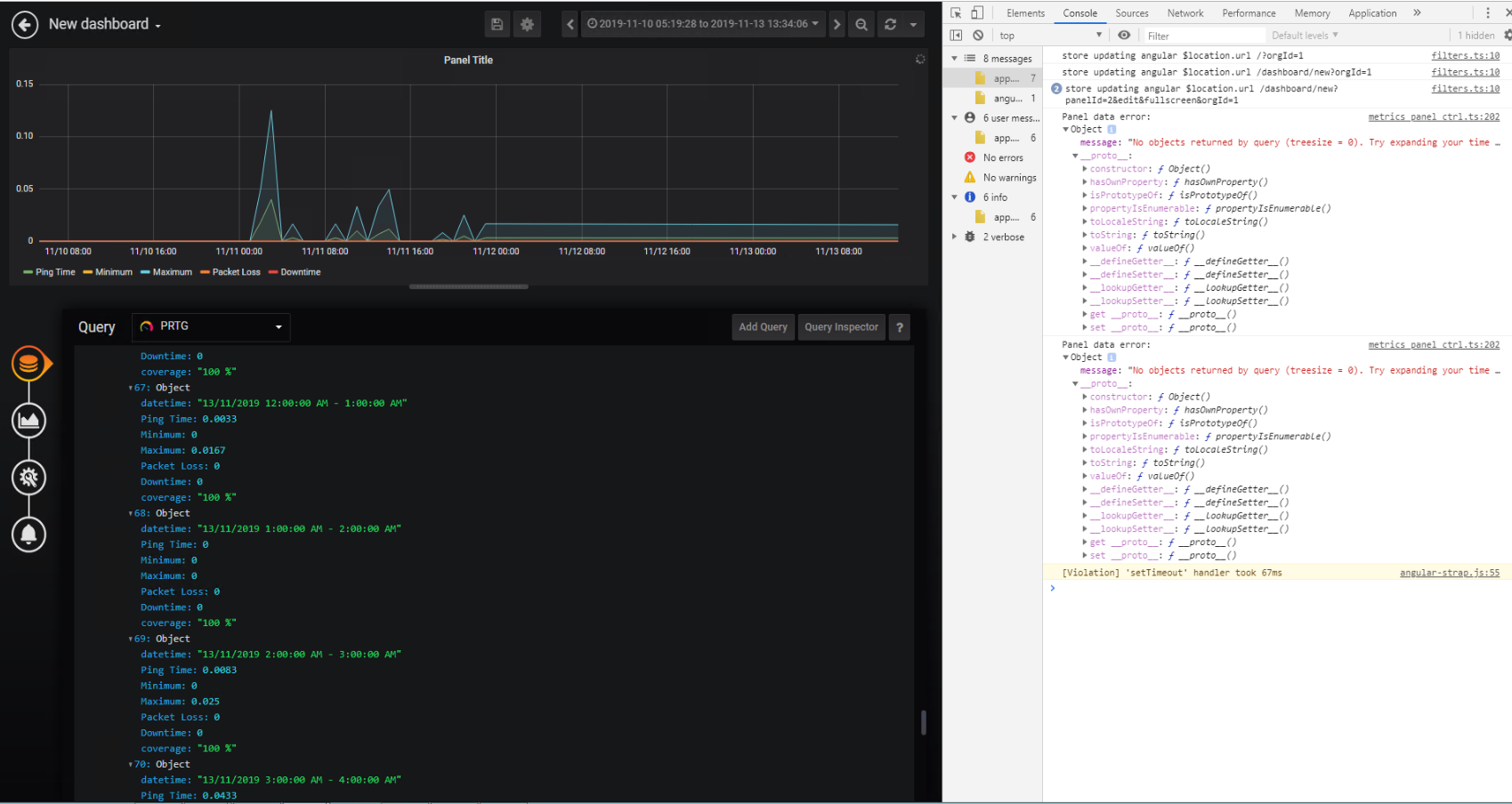 Grafana not showing date/time/graph · Issue #20582 · grafana/grafana · GitHub