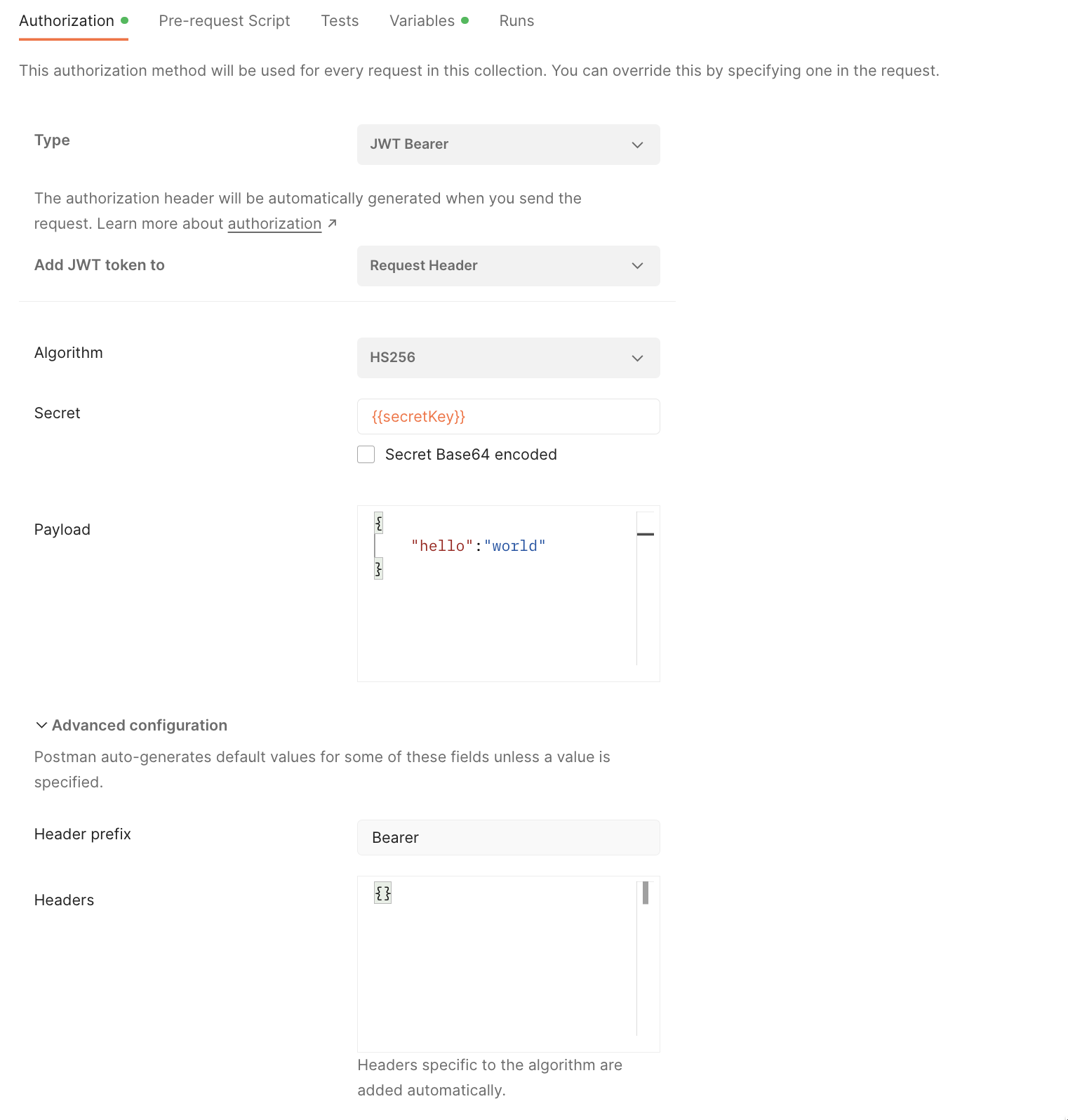 Add support for JWT authentication · Issue #5548 · postmanlabs/postman ...