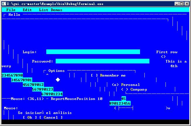 Garbled Code Appears In The Display Under Windows 2008 R2 · Issue 353 · Gui Cs Terminal Gui