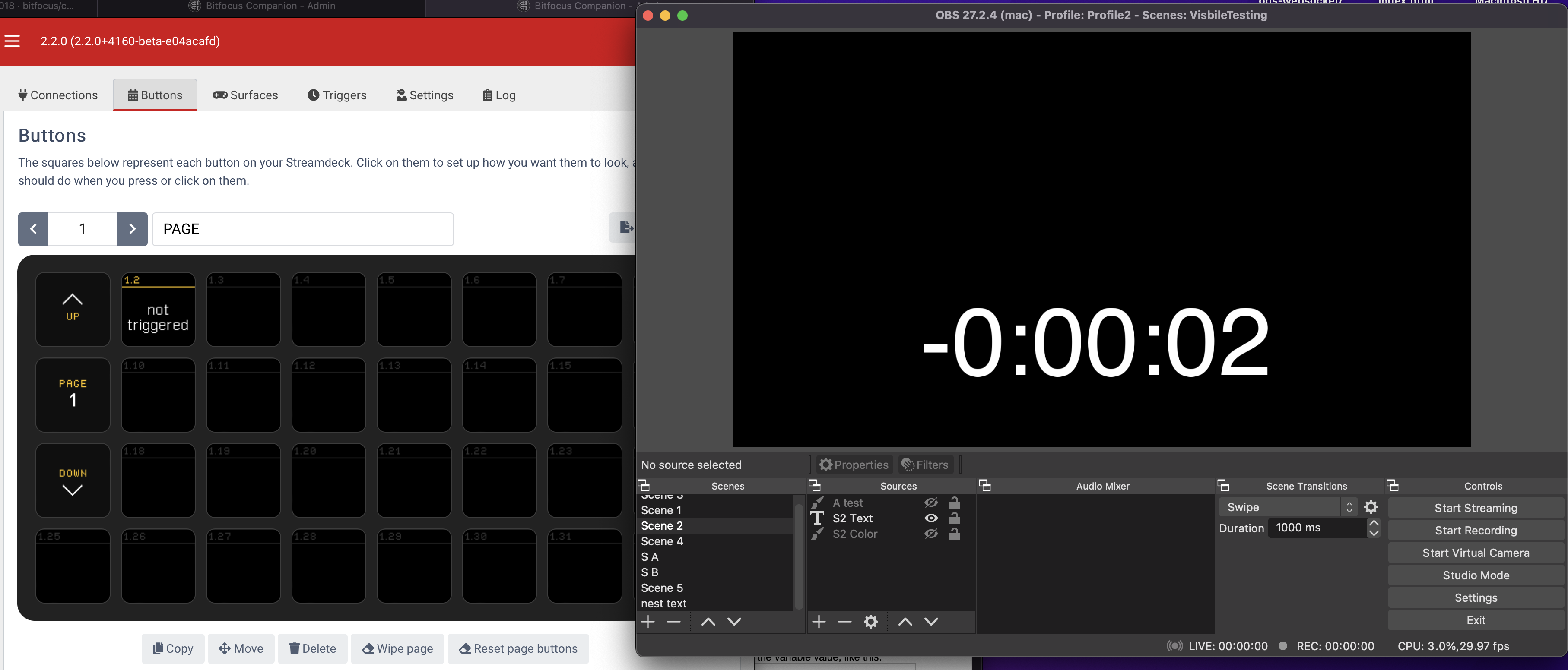 Trigger on OBS Recording Status · Issue #2018 · bitfocus/companion · GitHub