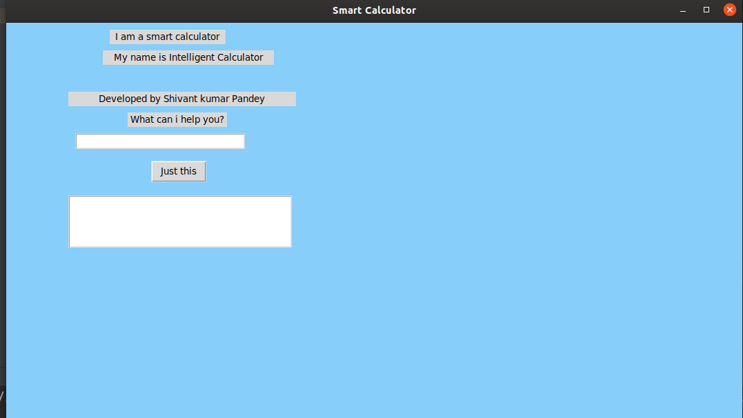 GitHub - spandey1296/SmartCalculator: Smart calculator