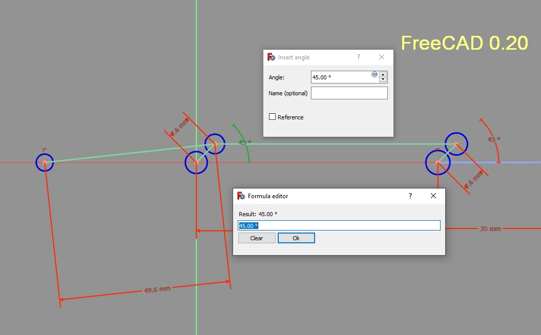 Sketcher/dimension formulas created in Link do not work in 0.20 · Issue #680 · realthunder ...