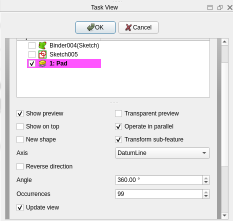 polar pattern - number of occurrences limited to two digits only ...