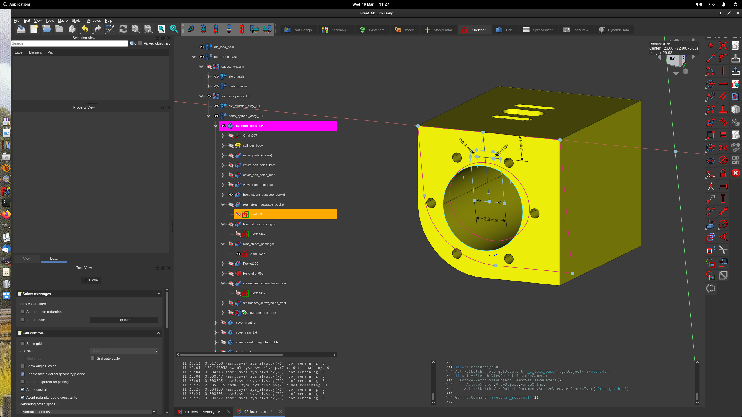external geometry problems · Issue #1154 · realthunder/FreeCAD ...