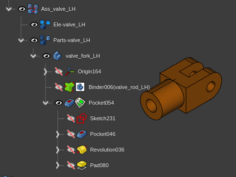 solid features grouping - right click menu problems... · Issue #1186 · realthunder/FreeCAD ...
