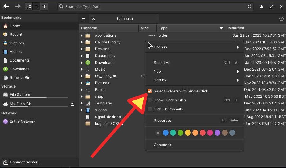 Inconsistent Behaviour Clicking On Edge Of Row In List View · Issue