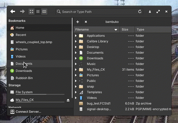 Inconsistent behaviour clicking on edge of row in List View · Issue #2120 · elementary/files ...