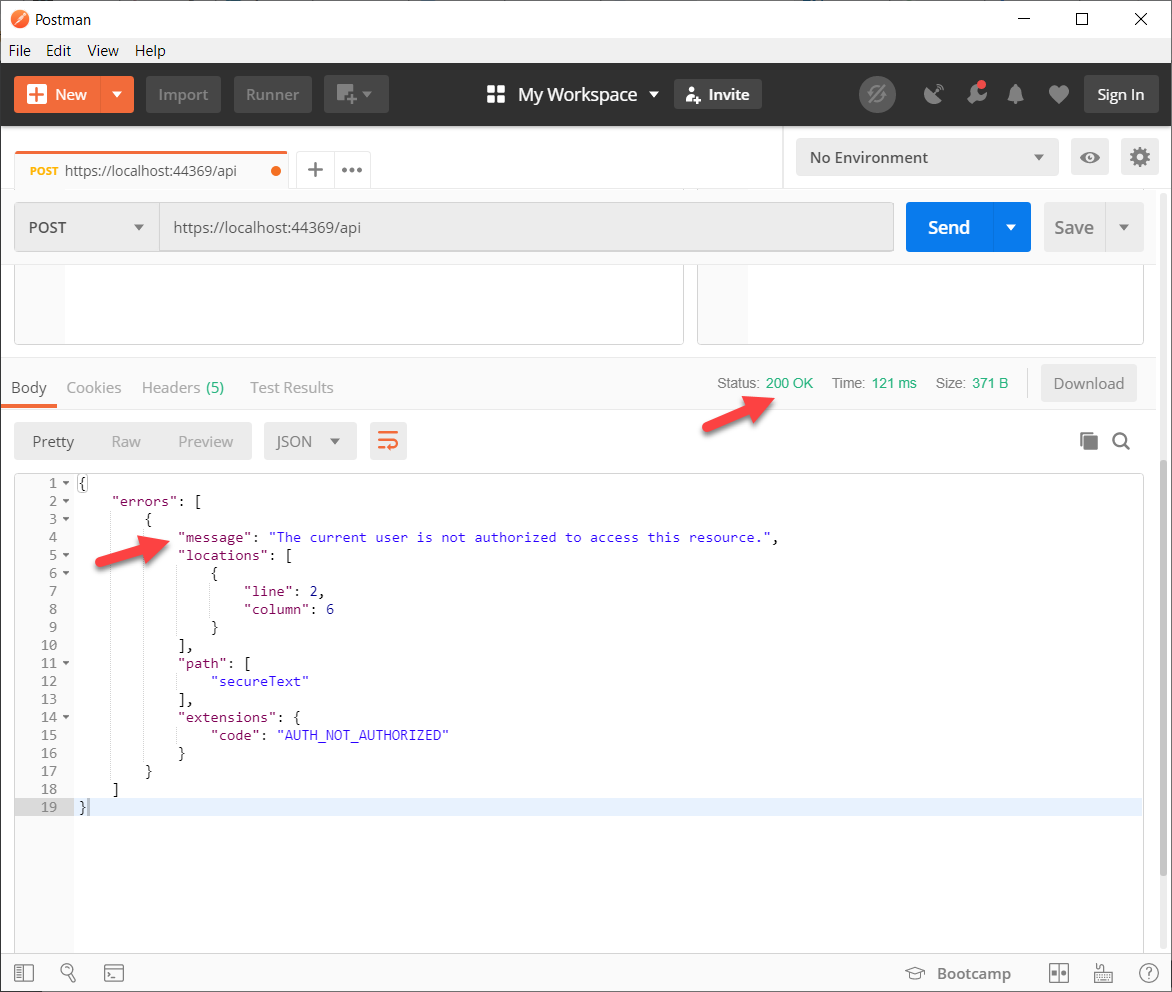 Authorization returns wrong http code · Issue #900 · ChilliCream ...