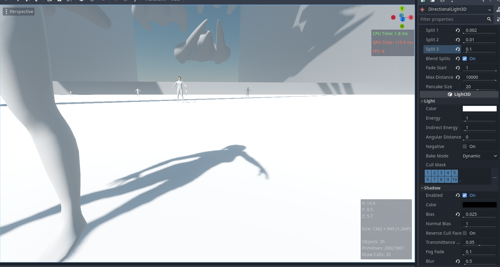 Make directional shadow fading use a circular radius instead of linear distance · Issue #2969 ...