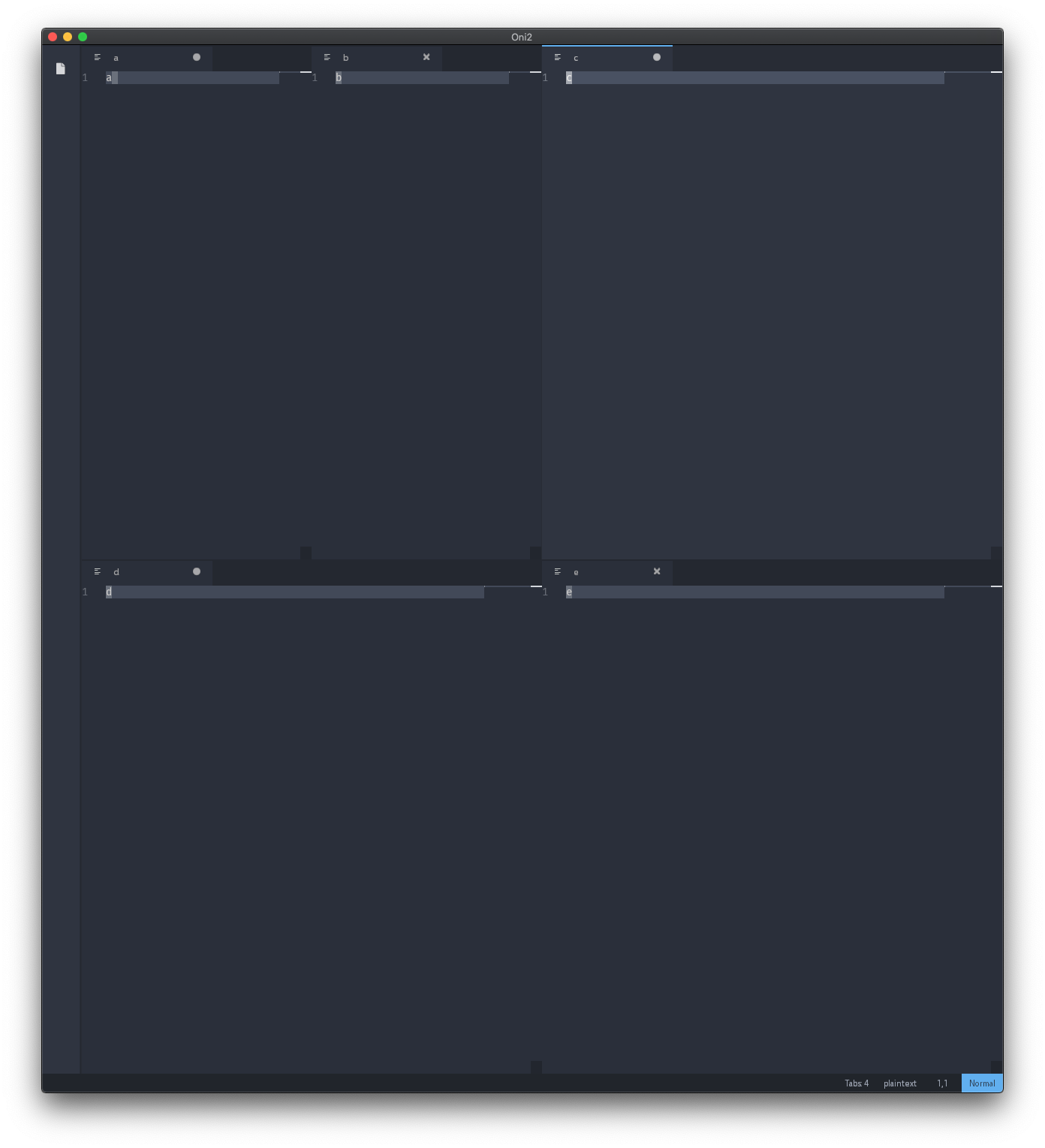 Splits: Handle Rotation · Issue #439 · onivim/oni2 · GitHub