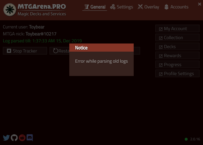 Read old log doesn't work properly · Issue #44 · Razviar/mtgap · GitHub