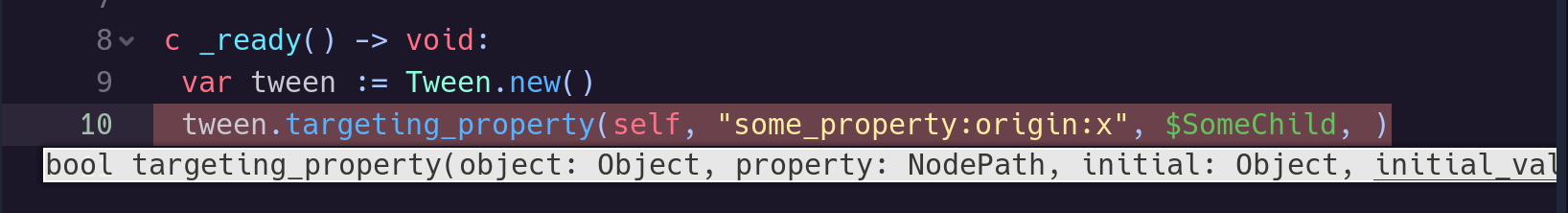 Make the highlight for the current argument in the script editor more obvious · Issue #3074 ...