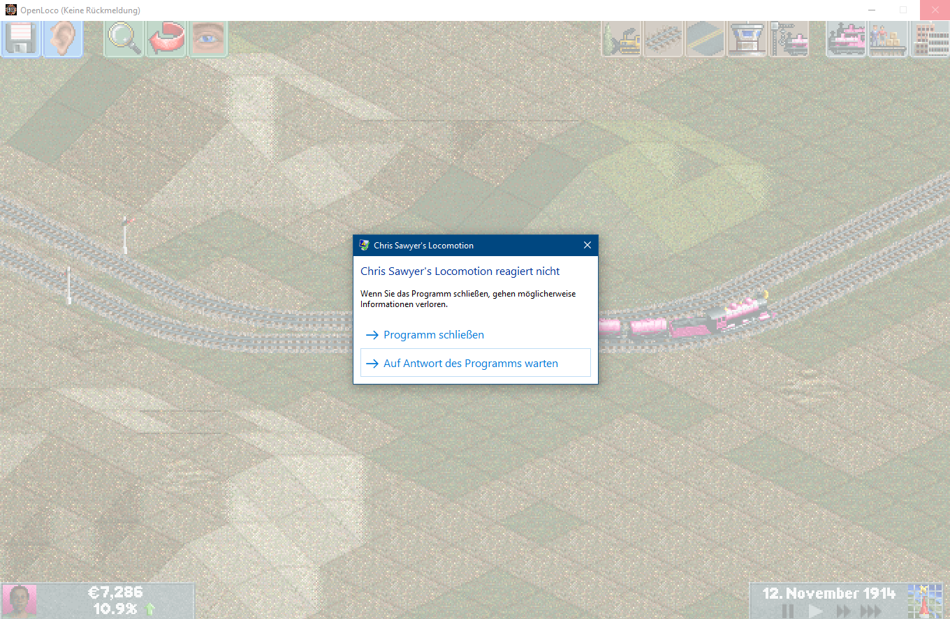 OpenLoco crashes after a few seconds when using the attached save game file · Issue #2163 ...