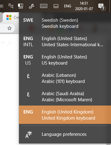 Transliterator/IME (Romanization -> Arabic or other non-latin languages ...