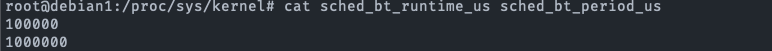 sched_bt_runtime_us can't limit offline process use cpu · Issue #53 · Tencent/TencentOS-kernel ...