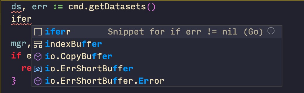 Snippet suggest skips perfect match · Issue #85703 · microsoft/vscode ...