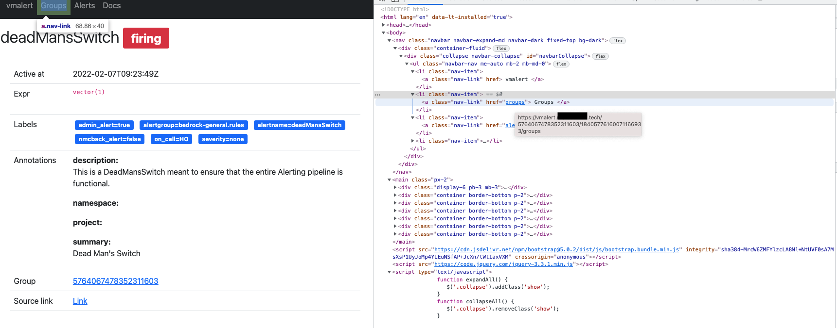 bug(vmalert): wrong href · Issue #2167 · VictoriaMetrics/VictoriaMetrics · GitHub
