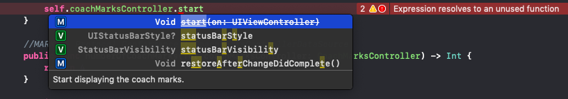 Startin Unable To Use With Uiviewcontroller In Objective C · Issue