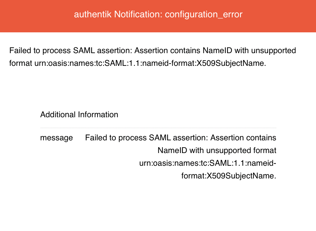 Nextcloud Saml Error · Issue 4062 · Goauthentikauthentik · Github