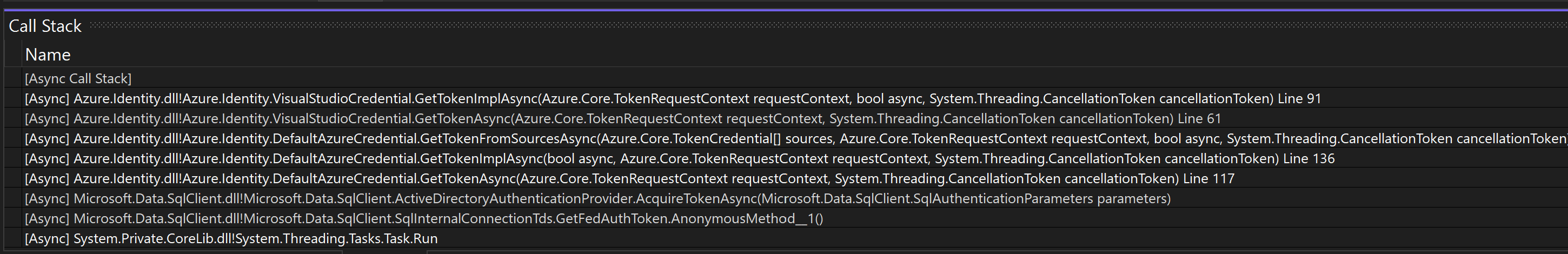 Getting MSAL to work with Microsoft.Data.SqlClient to create an azure database on sql server ...