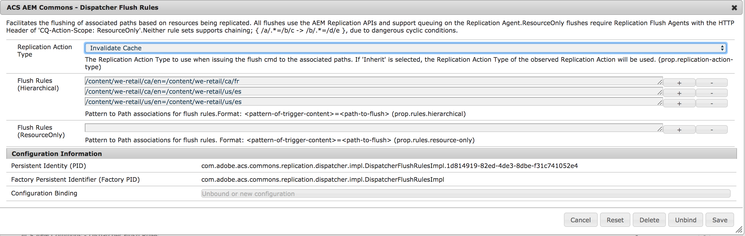 Dispatcher flush rules - doesn't manage multiple occurrence of the same path · Issue #1878 ...