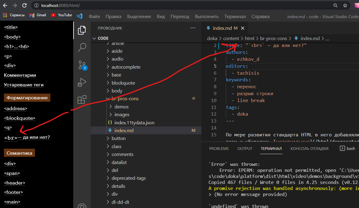 Обработка бектиков в названиях статей by monochromer · Pull Request #349 · doka-guide/platform ...