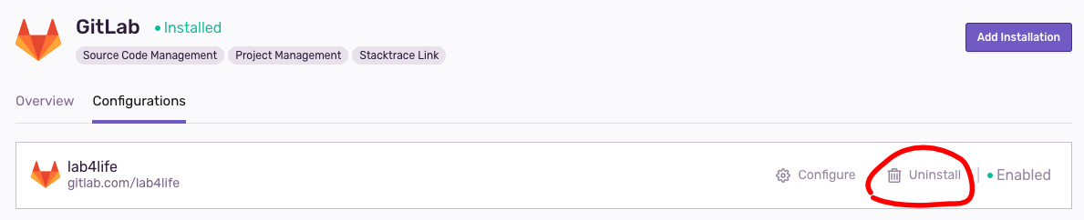 GitLab Integration Problem - "Gitlab requires an integration id." · Issue #28797 · getsentry ...