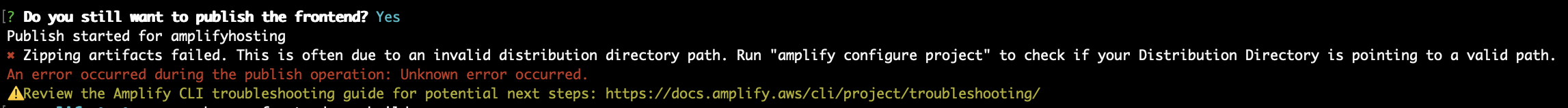 `amplify Publish` Is Not Running Build Command Correctly · Issue 11115