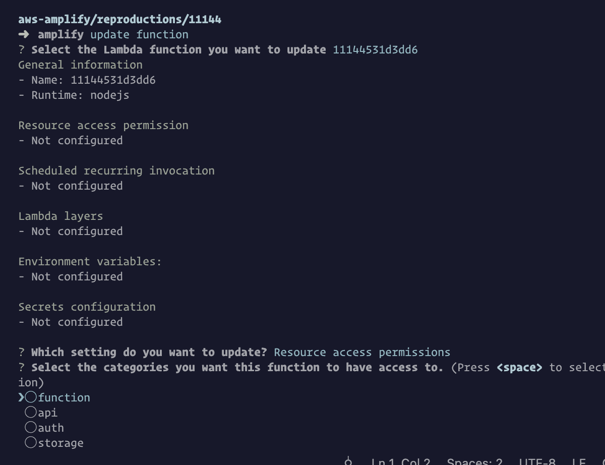 function additonal permissions displays removed resources as selection · Issue #11167 · aws ...