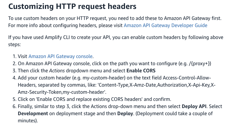 [feedback] Customize Headers Page Should Suggest Using Overrides · Issue 5145 · Aws