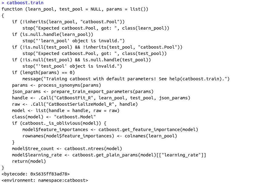 Bug in catboost.train() function in Linux-R package, version 0.26.1 ...