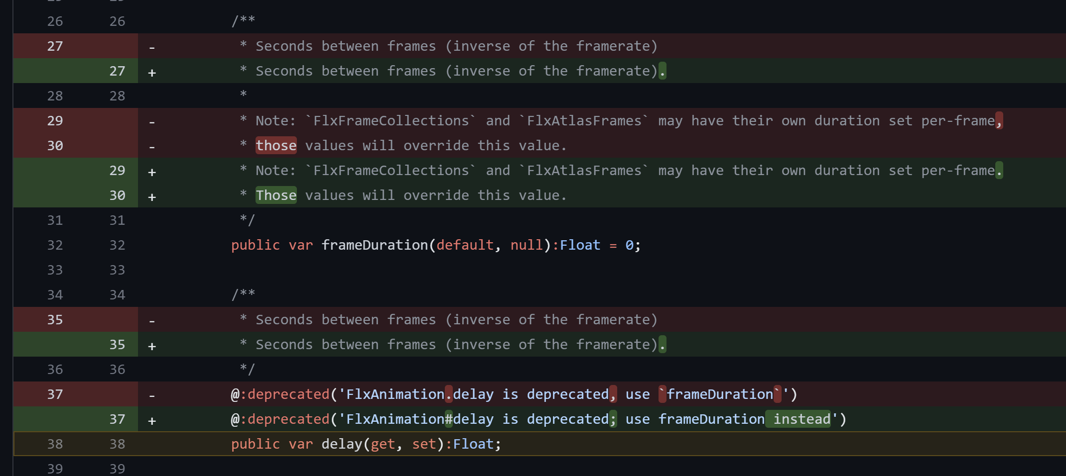 DalekCraft2 doc changes · Issue #2763 · HaxeFlixel/flixel · GitHub