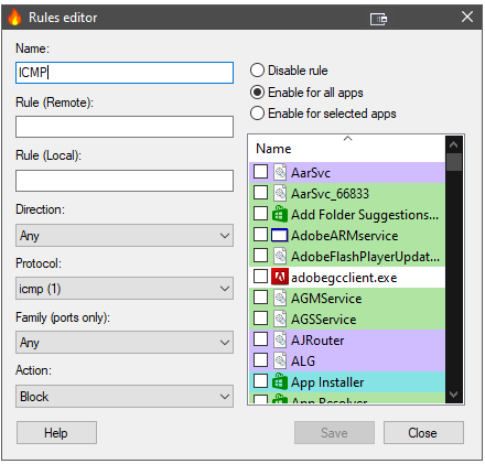 Allow custom rules with no local/remote address · Issue #567 · henrypp/simplewall · GitHub