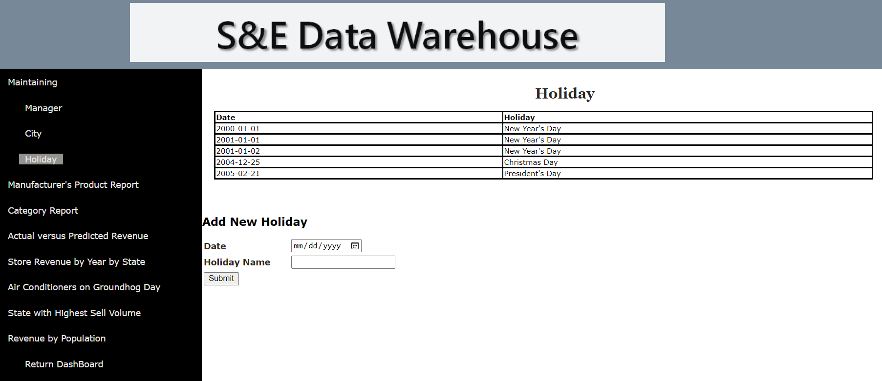 GitHub - ddchen05/A-superstore-data-warehouse-web-application-with-PHP ...