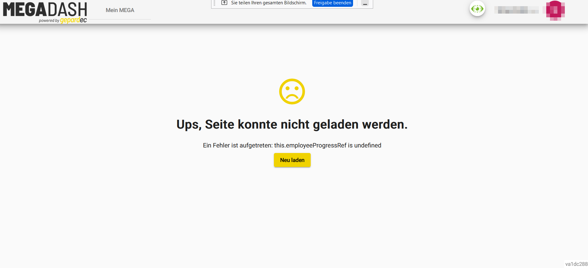 Fehlermeldung wird bei zufälligen Mausbewegungen am Dashboard geworfen · Issue #623 · Gepardec ...