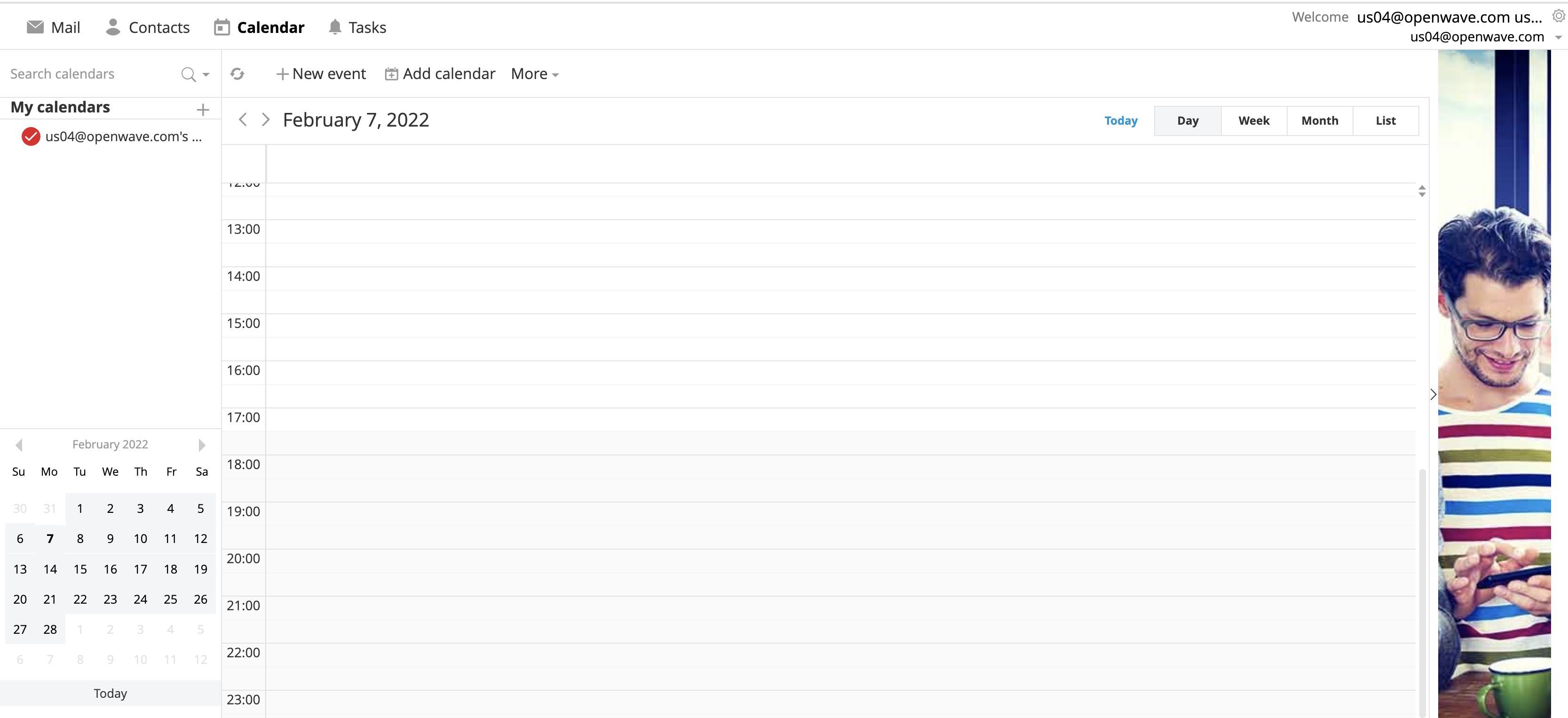 Events not rendered in day view when moment application timezone is negative to browser timezone ...