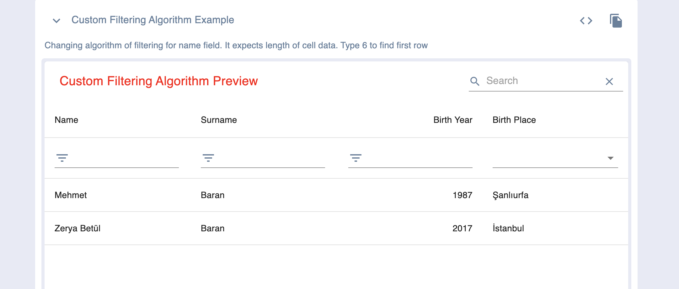 Custom Filtering doesn't work · Issue #2173 · mbrn/material-table · GitHub