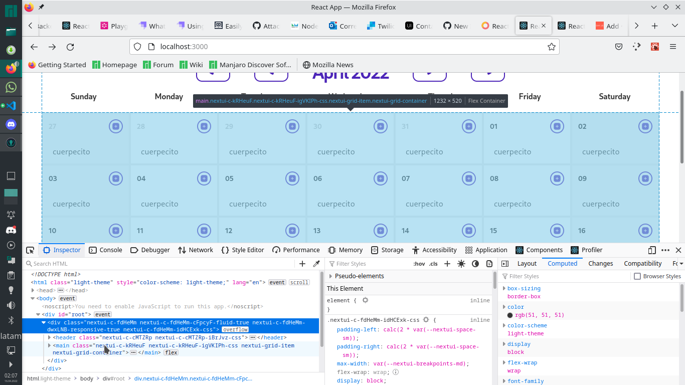 [BUG] - Container as property does not work · Issue #410 · nextui-org/nextui · GitHub