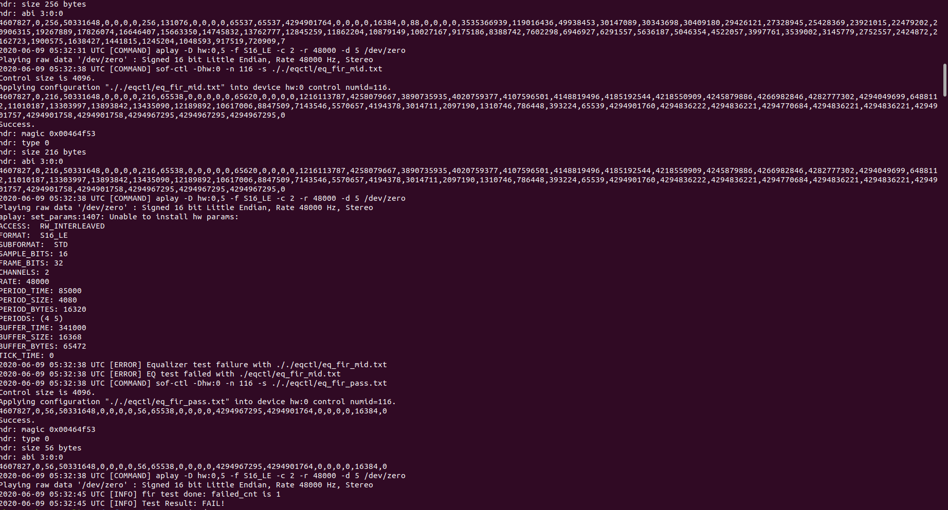 [BUG][v1.5.1]shows IPC error and sof error "ERROR eq_iir_init_coef(), ch 0 is set to bypass ...