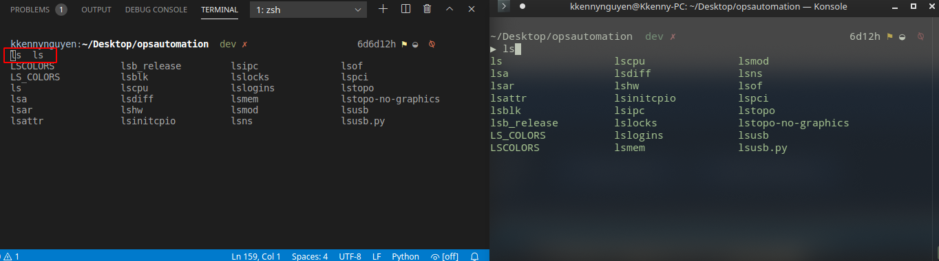 VSCode Integrated Terminal - ZSH Tab completion bug · Issue #104074 ...