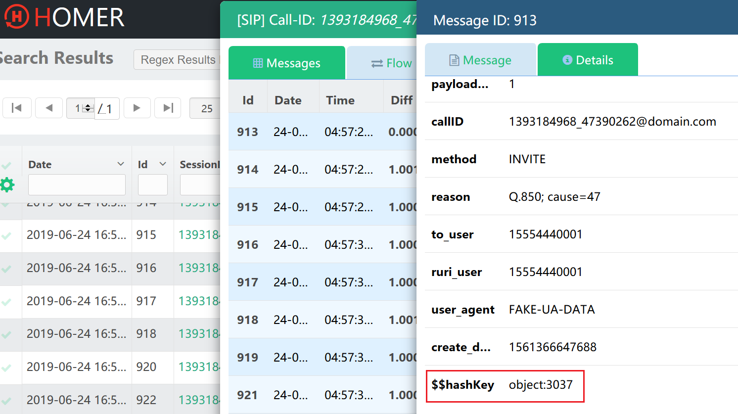 $$hashKey was shown at Details page of Message ID · Issue #161 · sipcapture/homer-app · GitHub