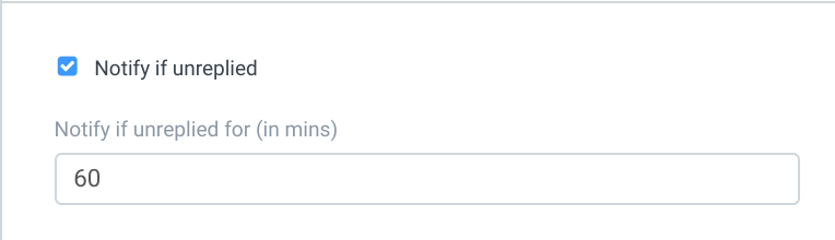 Notify if Unreplied setting in Email Account is not followed or ignored ...