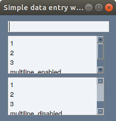[ Enhancement/Bug ] Multiline element not honoring "autoscroll" parameter. · Issue #2623 ...