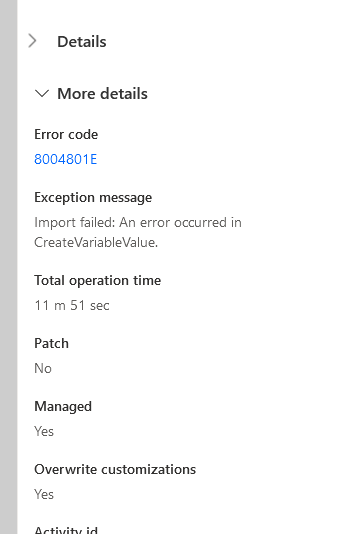 [ALM Accelerator - BUG]: Cannot import solution with environment variable · Issue #1395 ...