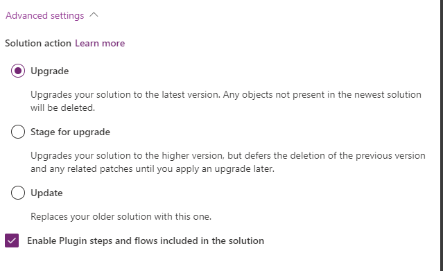 Solution Import - Activate Plugins param · microsoft powerplatform-vscode · Discussion #726 · GitHub