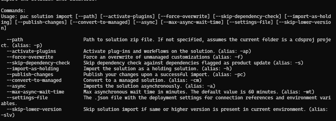 Solution Import - Activate Plugins param · microsoft powerplatform-vscode · Discussion #726 · GitHub