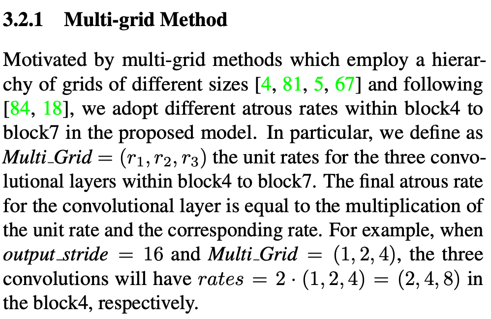 Implementation Of Multi Grid Method In Deeplabv3 Paper · Issue 177 · Jfzhang95 Pytorch Deeplab