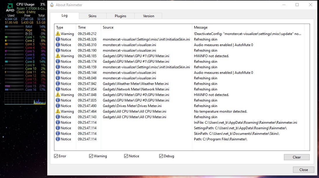 CPU total temp · Issue #3 · SilverAzide/Gadgets · GitHub