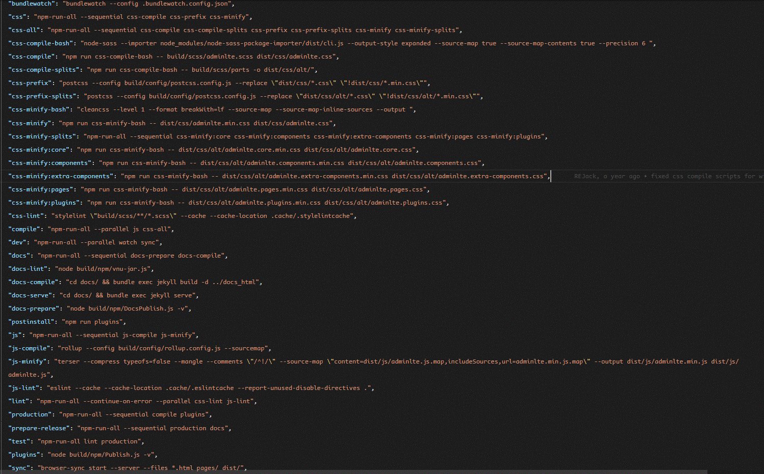 [FEATURE] Upgrade to Gulp or webpack · Issue #3167 · ColorlibHQ/AdminLTE · GitHub